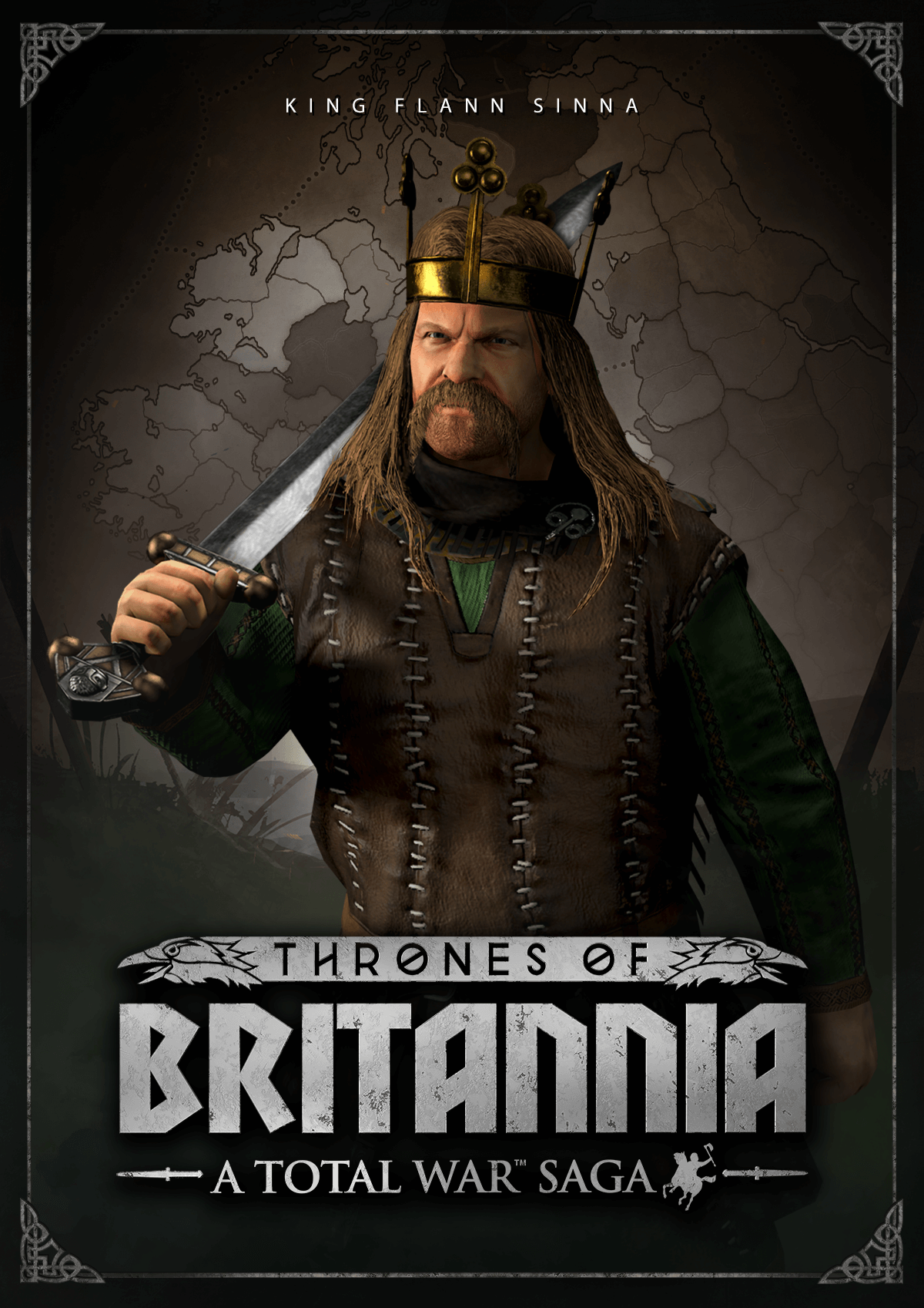 Total War Saga : Thrones of Britannia présente Flann Sinna, roi du ...