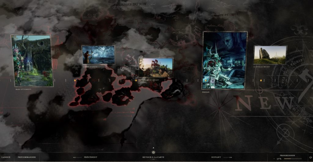 Découvrez une sublime map interactive de New World, et ses nombreuses ...