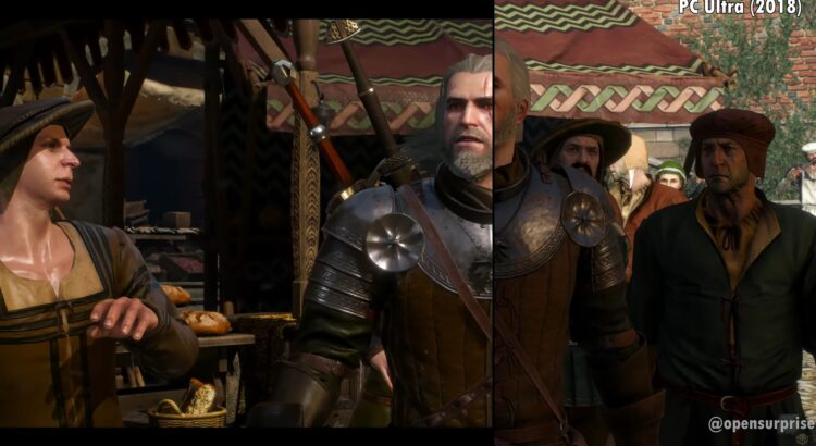 Découvrez une comparaison side by side de la mise à jour next-gen pour ...
