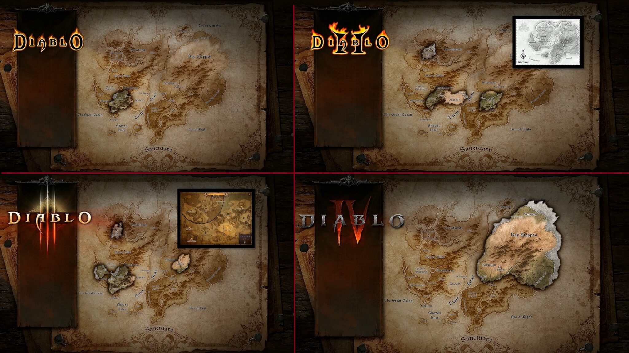 Diablo IV : quelles régions à découvrir pour les prochaines extensions ...